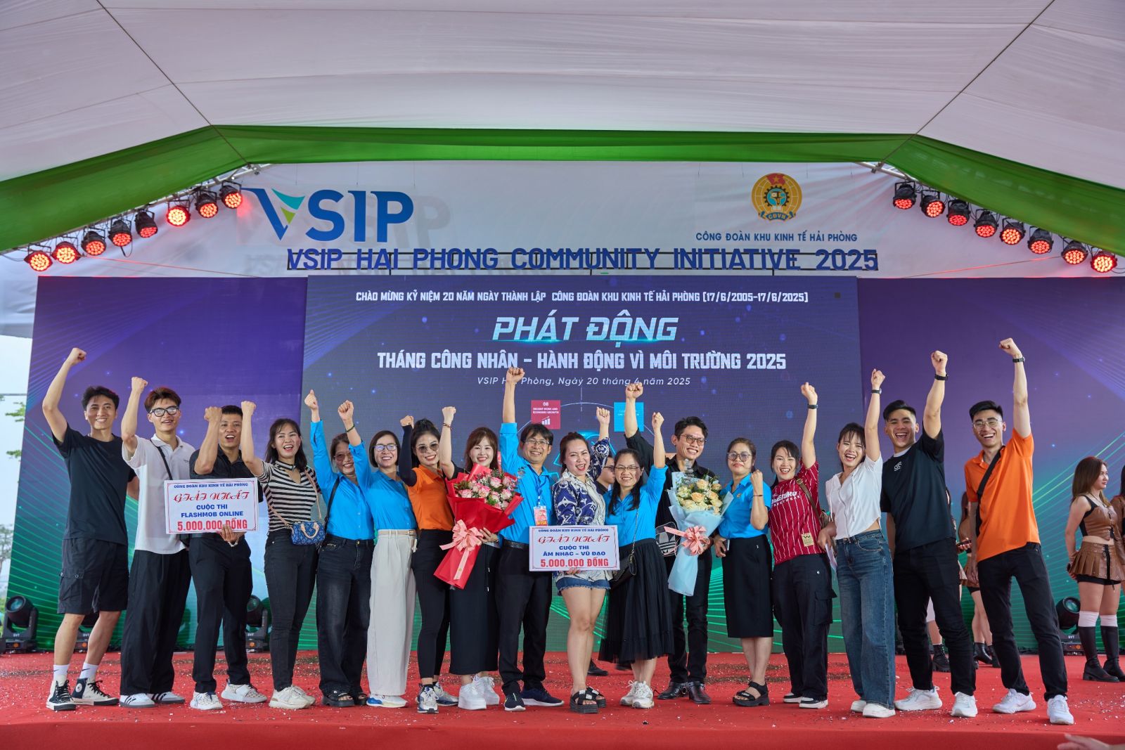 Cộng Nhà Đất tham gia Marathon 5000 Steps of Happines Viship 2025